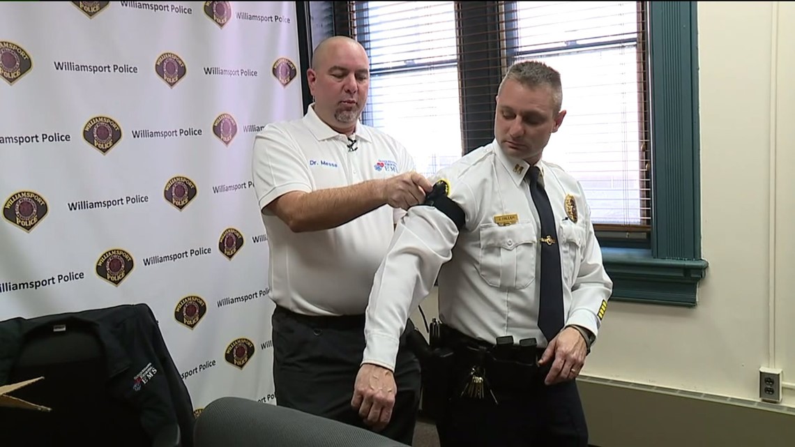 Williamsport Officers Get Lifesaving Gift | wnep.com