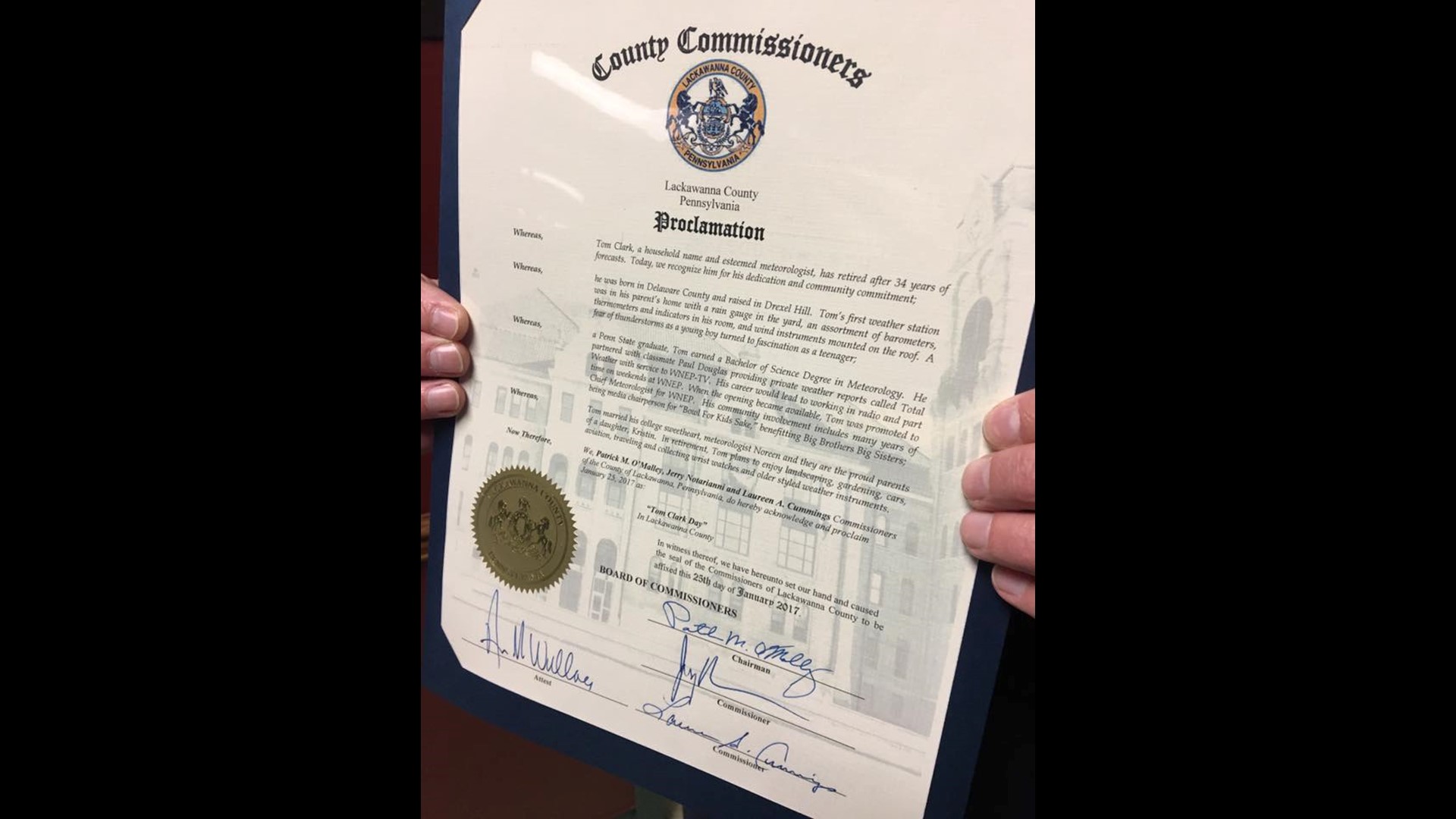 Happy Tom Clark Day! | wnep.com