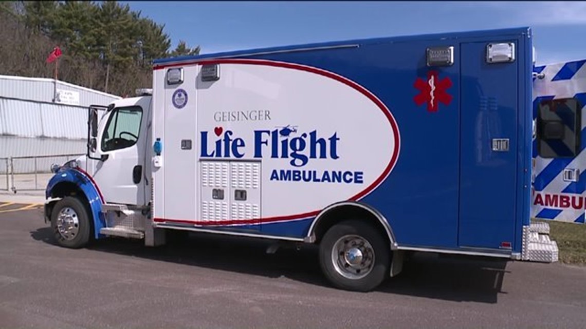 Life Flight Ground Takes Flight at Geisinger | wnep.com