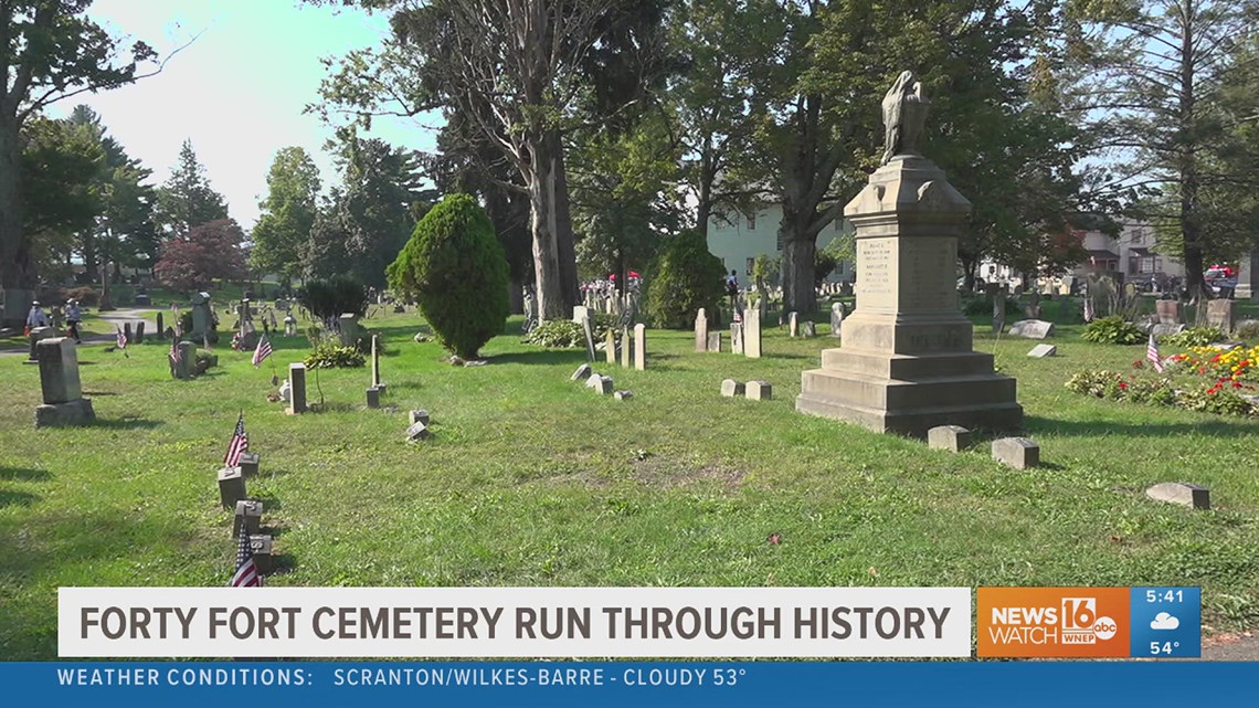 Forty Fort steps into history with the 2nd annual cemetery run/walk ...