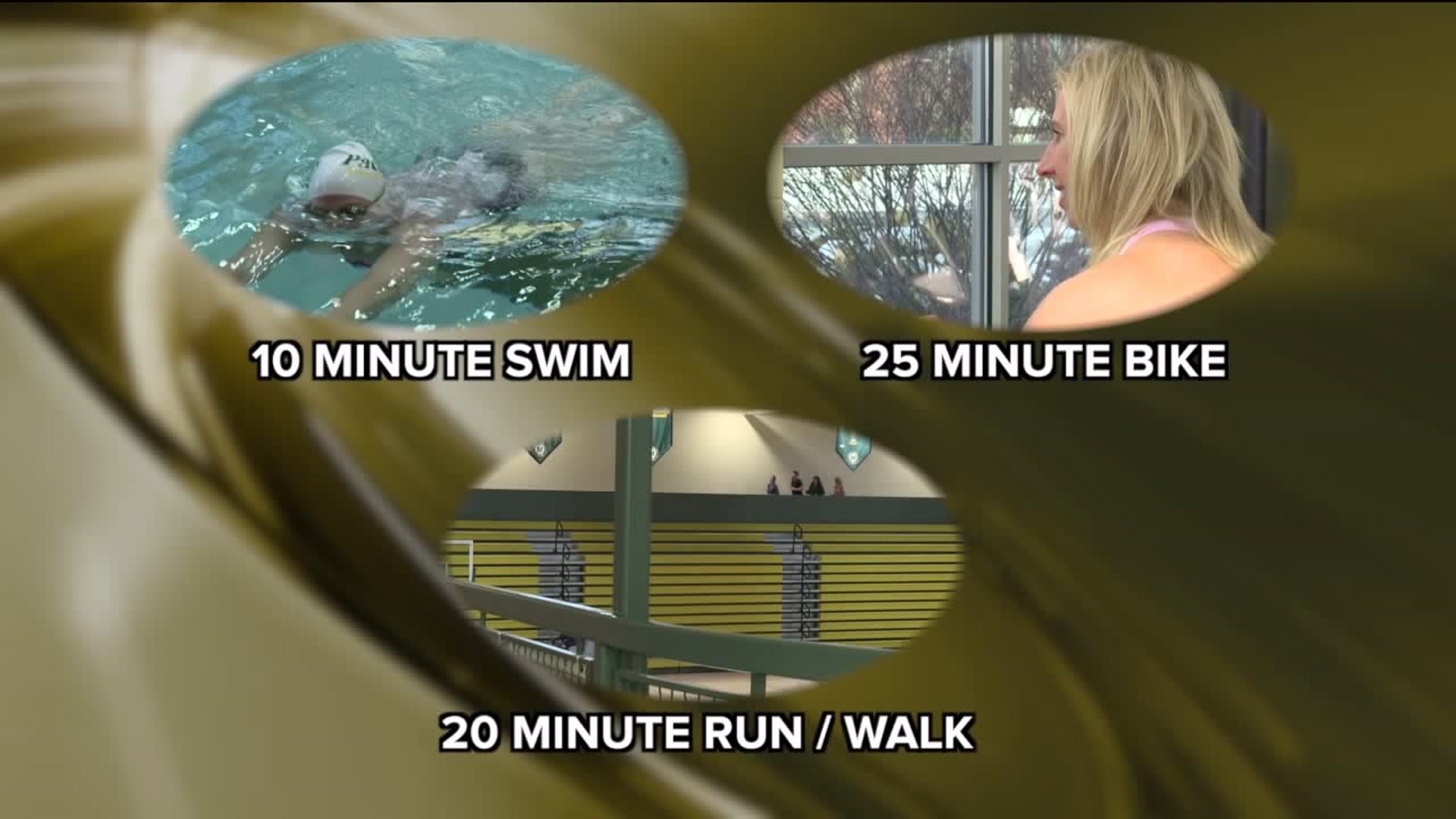 Splash, spin, sprint — Family-friendly indoor triathlon races into ...