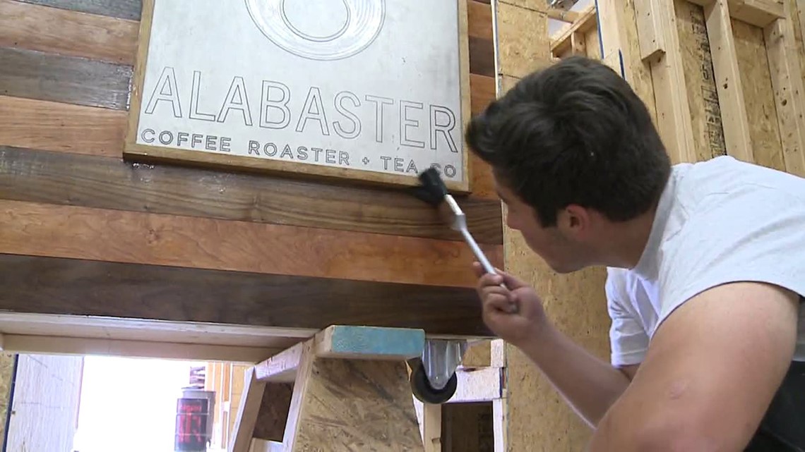 Power To Save: Alabaster Coffee Helps School Build Portable Cafe | wnep.com