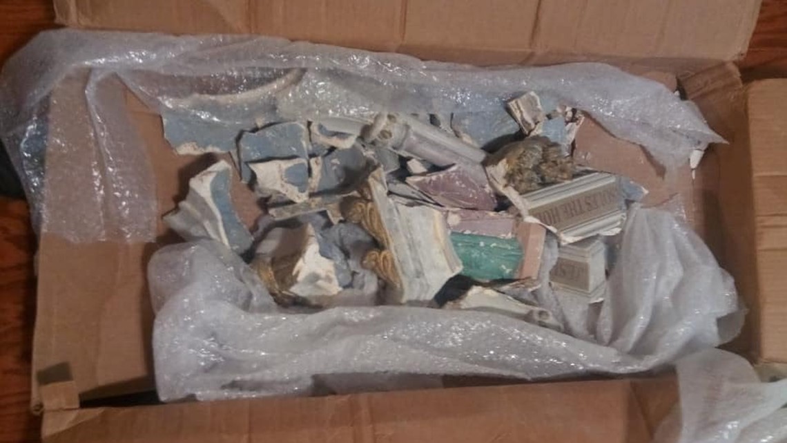 Stations of the Cross smashed during shipping | wnep.com