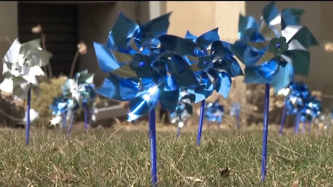 Pinwheels Raise Awareness of Child Abuse | wnep.com