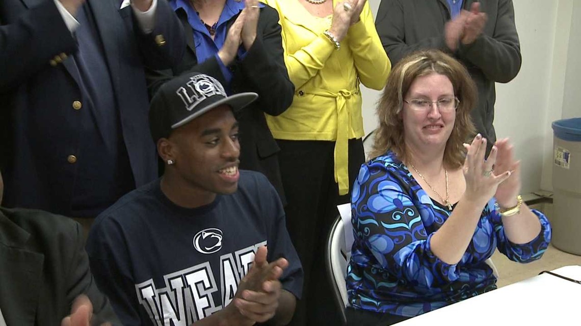 Wilkes-Barre PSU Recruit Eugene Lewis Staying, Says Father | wnep.com
