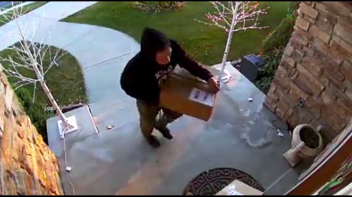 Thief Steals Christmas Packages from Porch, Leaves Empty Box Behind ...