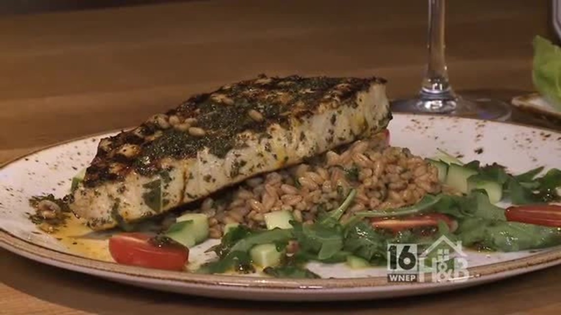 Brandberg at Kalahari Resort Grilled Marlin & Duck Prosciutto Salad ...