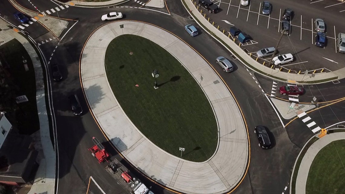 Dallas Businesses Happy About New Roundabout | wnep.com