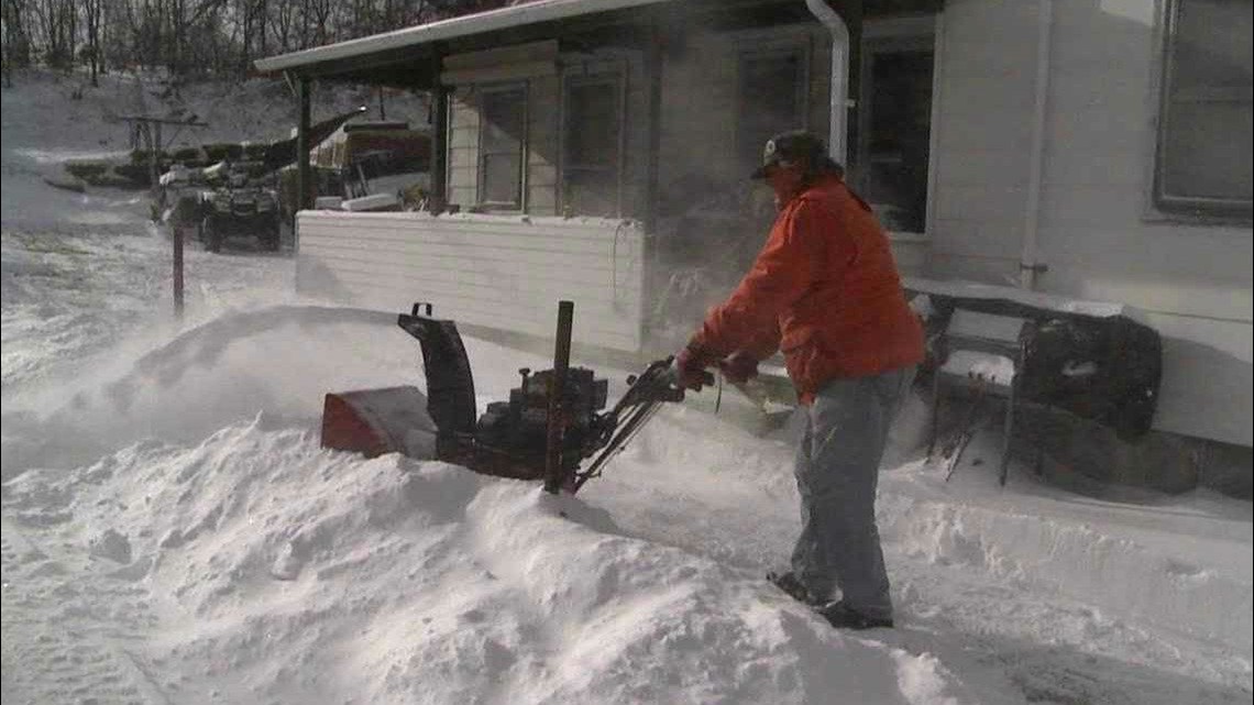 Snow And Wind In Delano | wnep.com