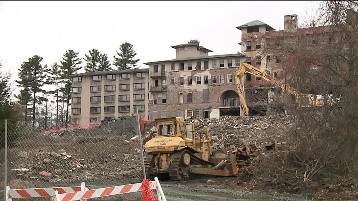 Buck Hill Inn Demolition Underway | wnep.com