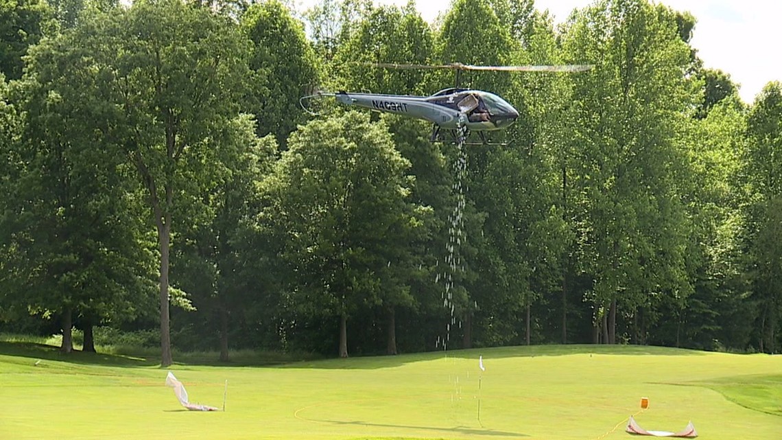 Golf Classic Capped off with Golf Ball Drop | wnep.com