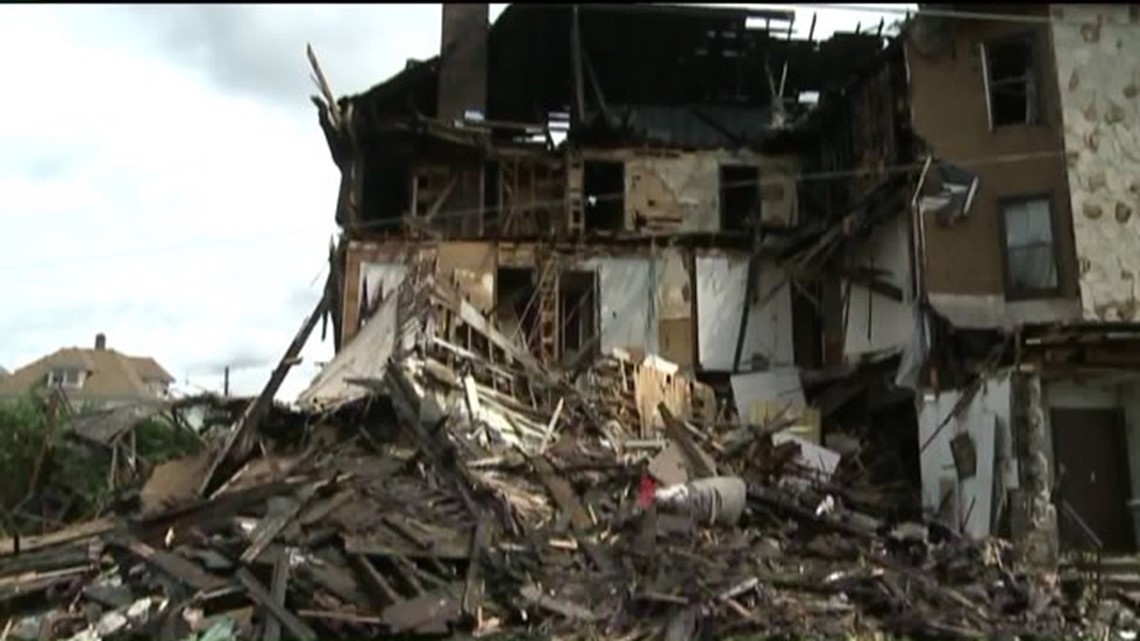 Demolition Work Started On House Gutted By Fire | wnep.com