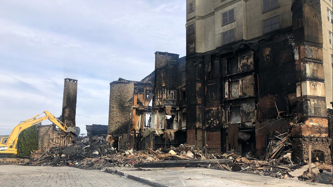 After Massive Blaze, Cleanup Work Well Underway at Pocono Manor | wnep.com