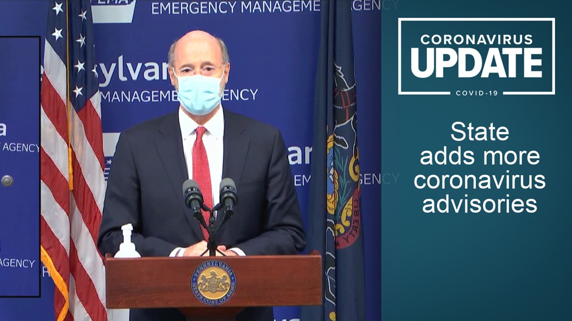 Pennsylvania adds more COVID-19 advisories to fight case surge | wnep.com