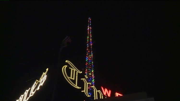 Times tower lighting | wnep.com