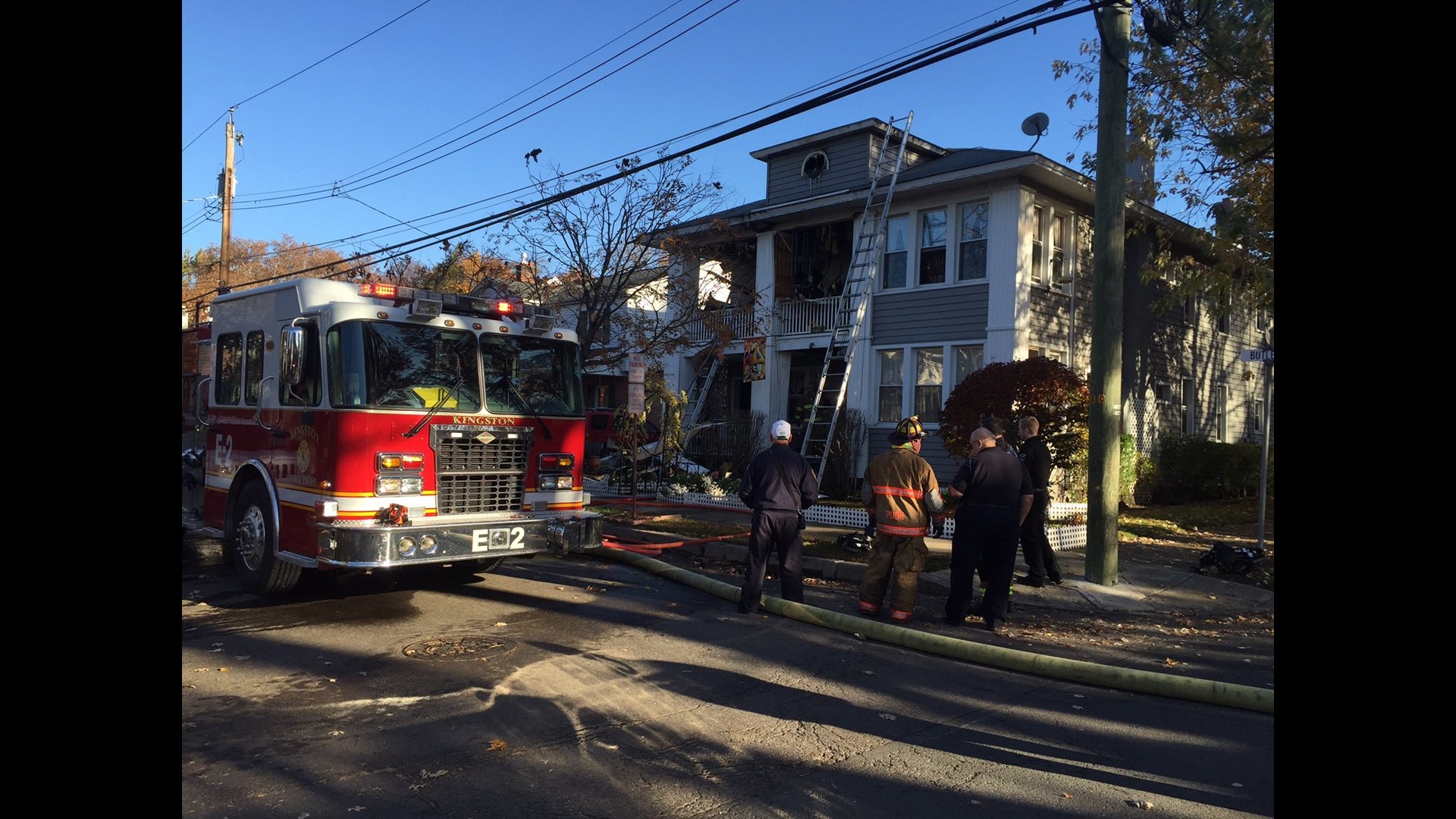 Flames Break Out at Home in Kingston | wnep.com