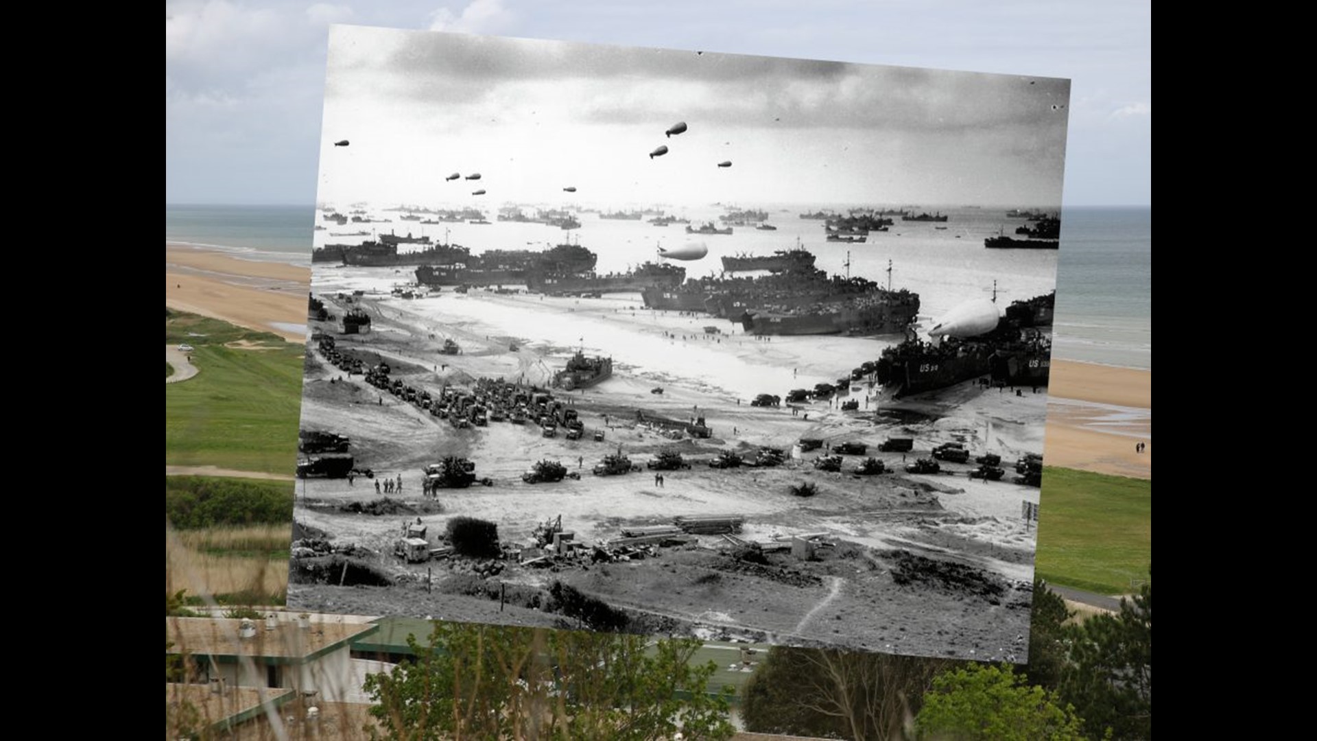 D-Day Remembered in Photos: The Contrast From 1944 to Today | wnep.com