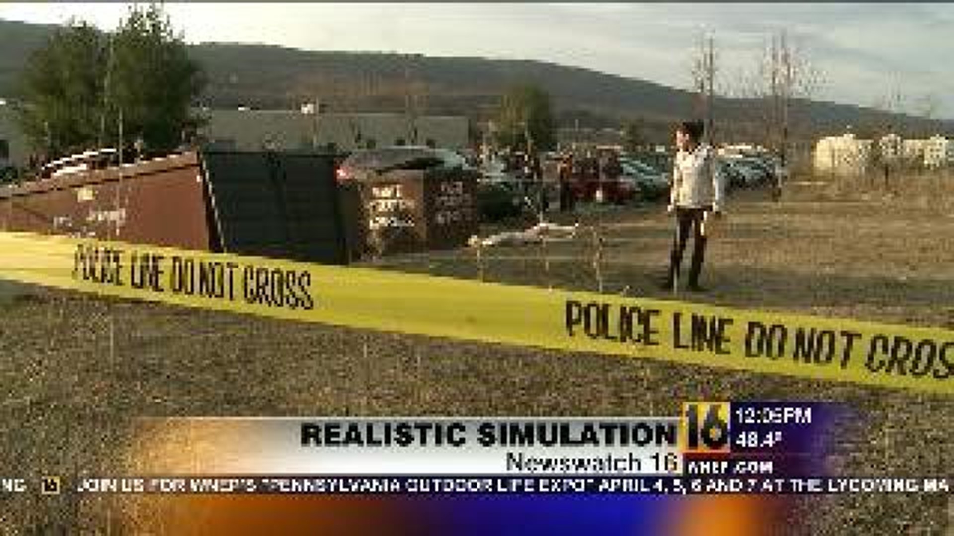 Crime Scene Staged For Students | wnep.com