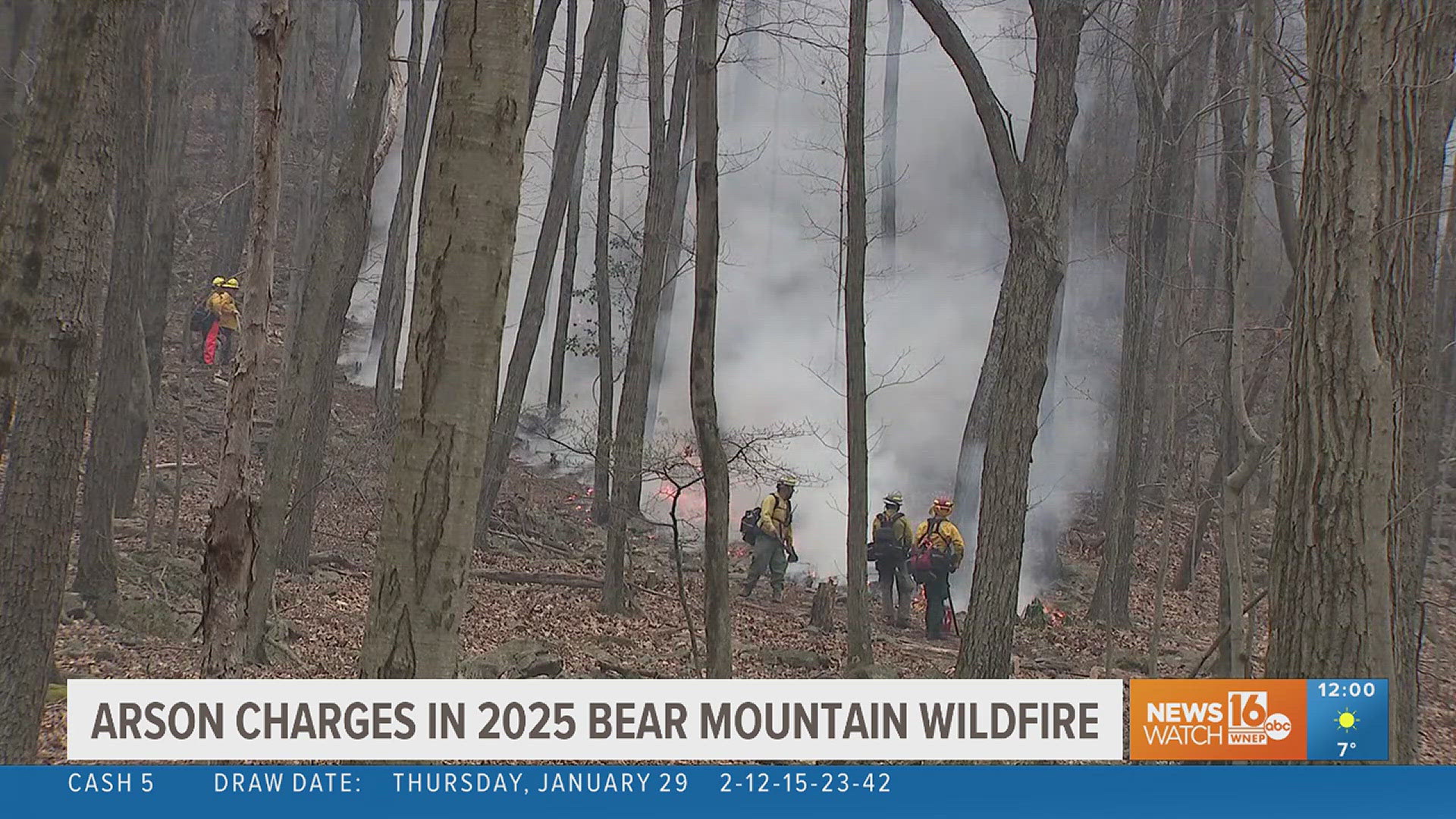 Authorities announce arson charges in Bear Mountain wildfire | wnep.com