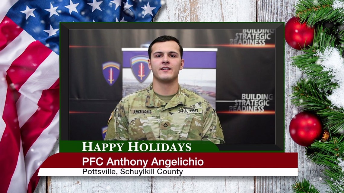 Military Greetings 2019: PFC Anthony Angelichio | wnep.com
