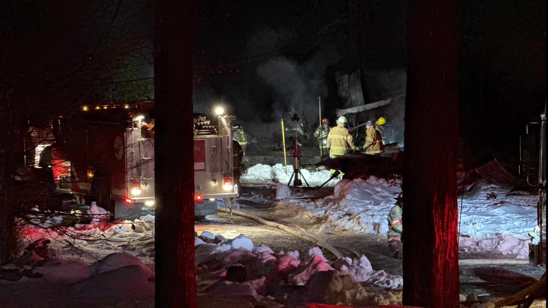 One man dead after trailer fire in Wayne County | wnep.com