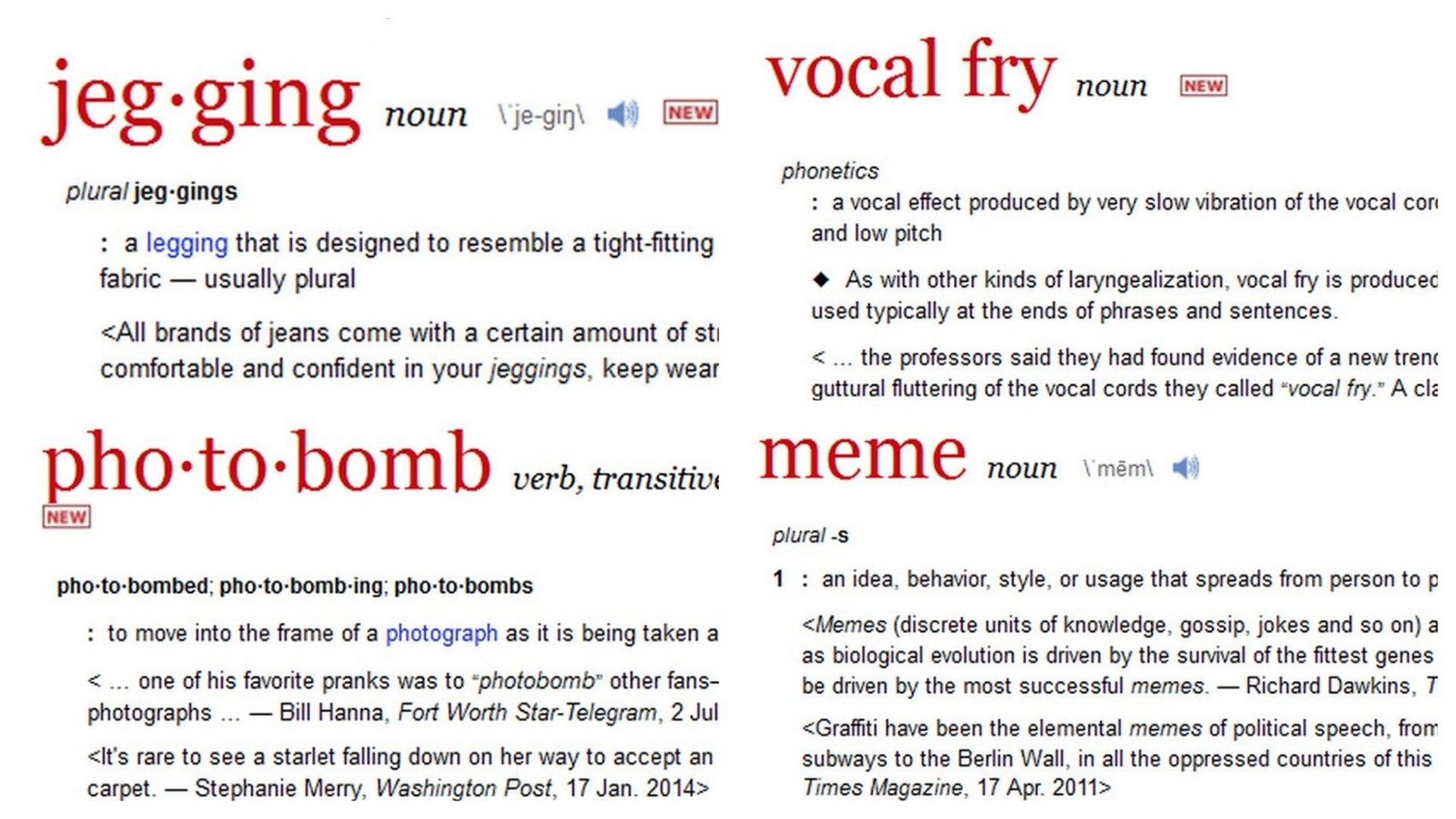 Clickbait, Emoji and Meme Among New Words Added to Merriam-Webster ...