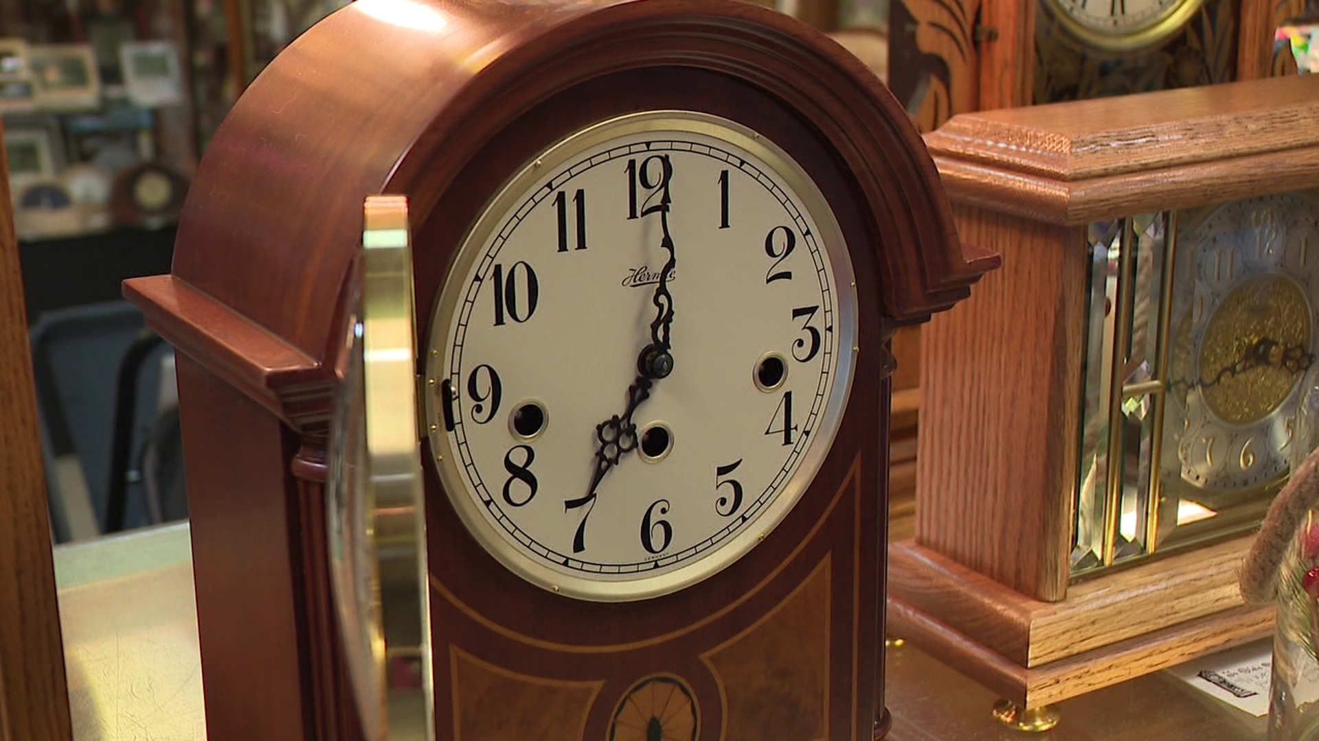 Time is changing at the 'Ye Olde Clock and Gift Shoppe' in Luzerne ...