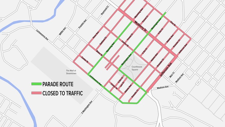 Scranton's St. Patrick's Day Parade route | wnep.com