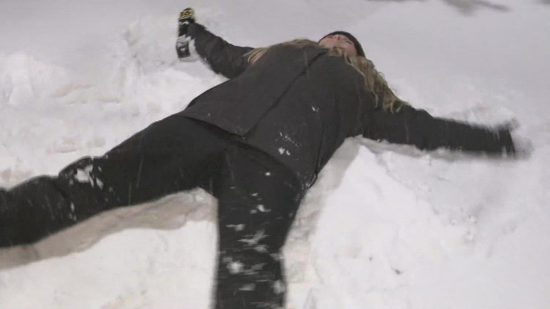 First snowfall of new year in Stroudsburg | wnep.com