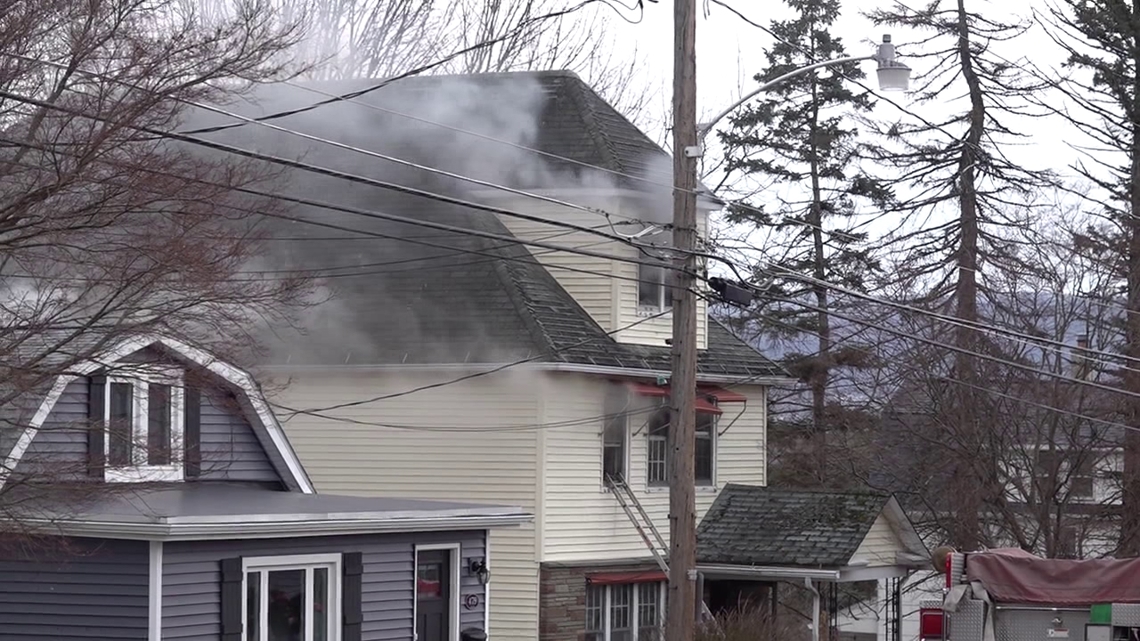 Pringle home damaged by fire | wnep.com