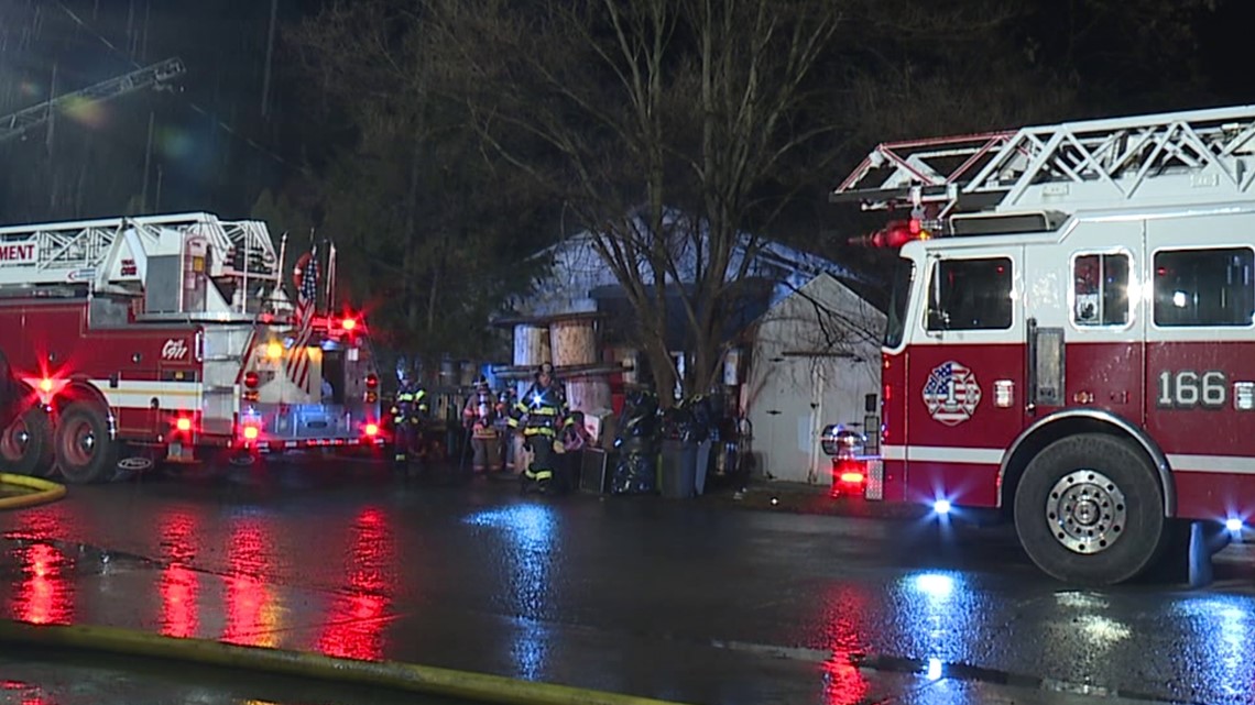 Fire erupts at building in Exeter | wnep.com