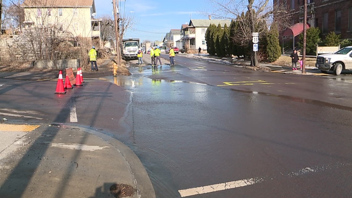 South Scranton water main breaks | wnep.com