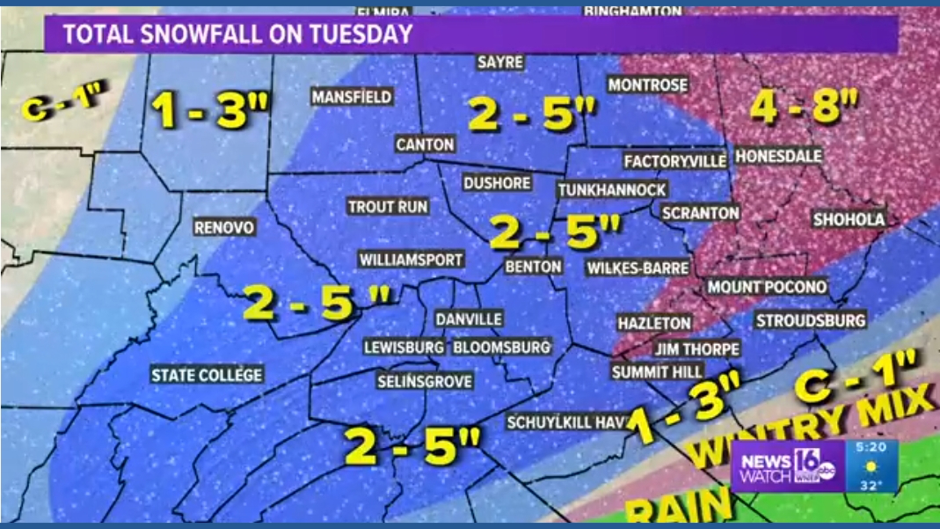 First Winter Storm Incoming | Weather Impact Alert | wnep.com