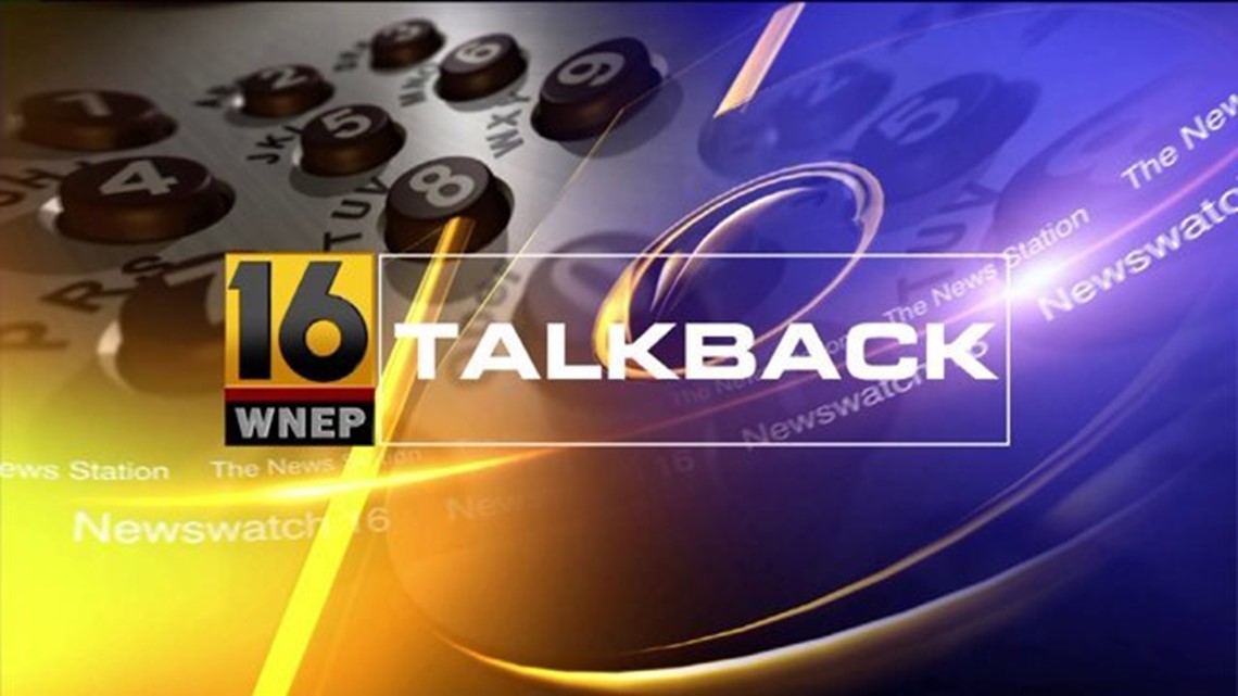 Talkback 16: Death Penalty, Interstate Signs, Airport Power, Cold ...