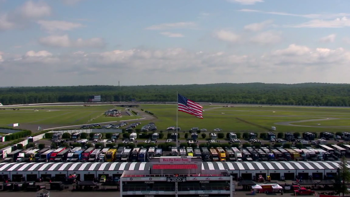 Pocono Raceway makes NASCAR history with series' first triple-header ...
