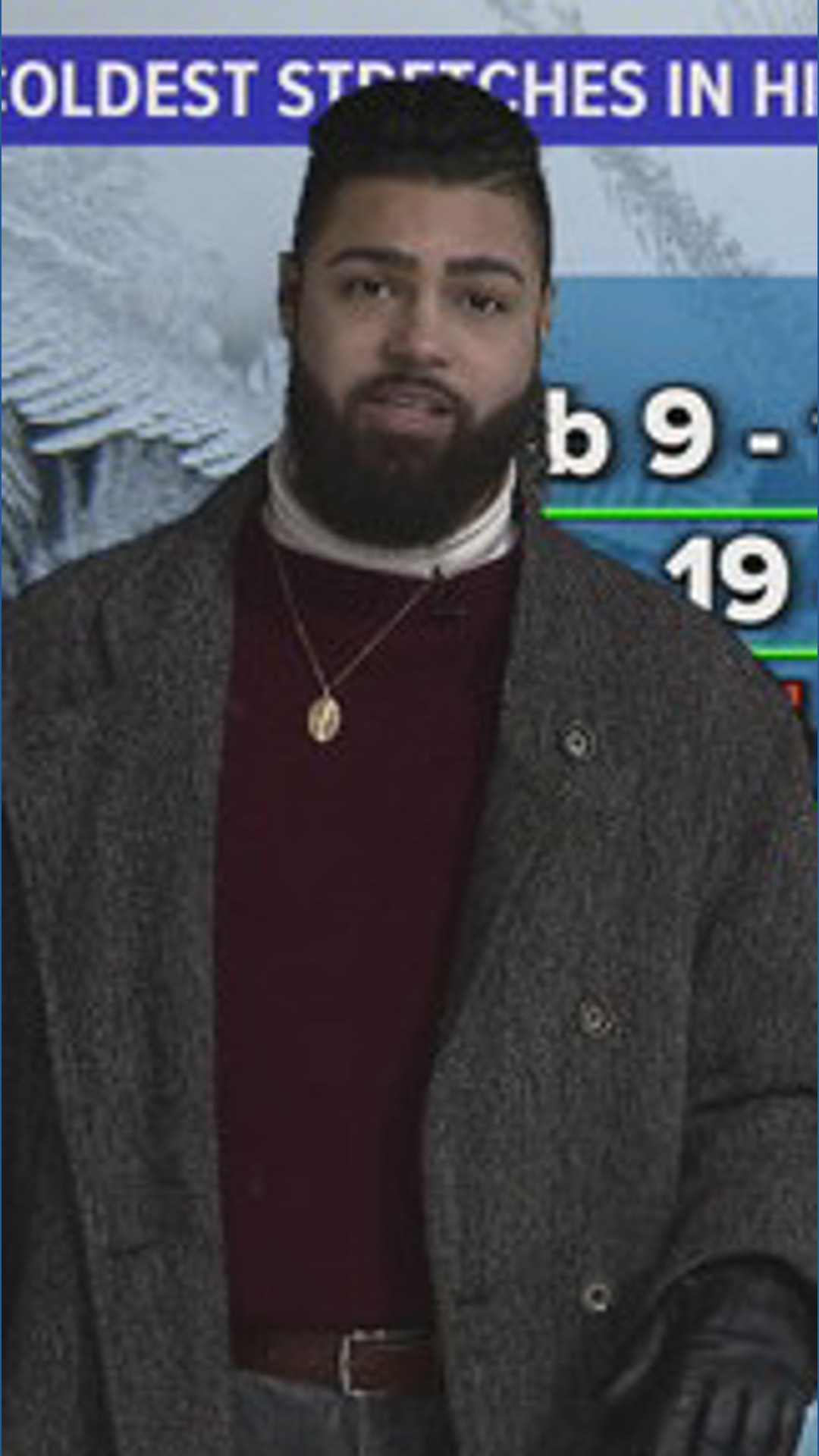 11PM Update: 3rd longest stretch of temperatures below 20 degrees in ...