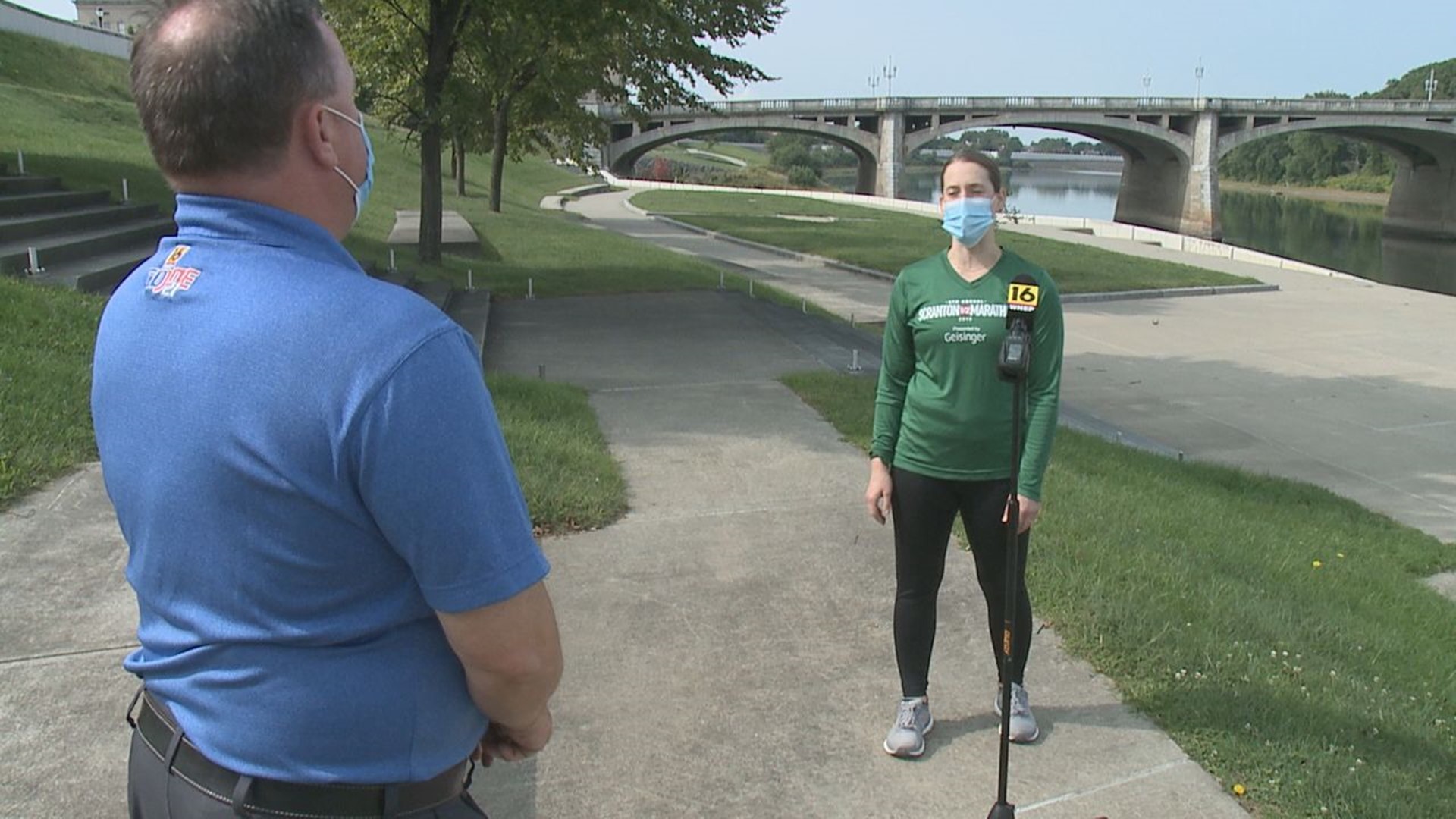 Jana Kass And Dan Landesberg Train For The Upcoming Virtual Scranton ...