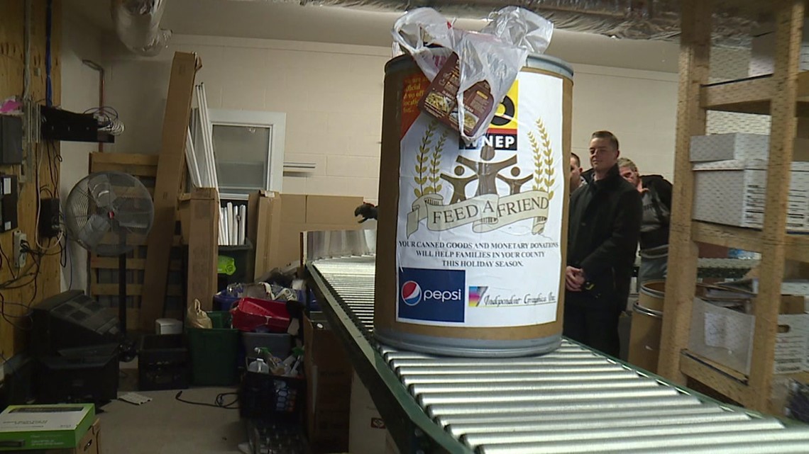 A Look at How Feed a Friend Supplies Are Gathered | wnep.com