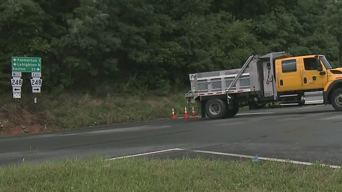 Route 248 back open after rockslide in Carbon County | wnep.com