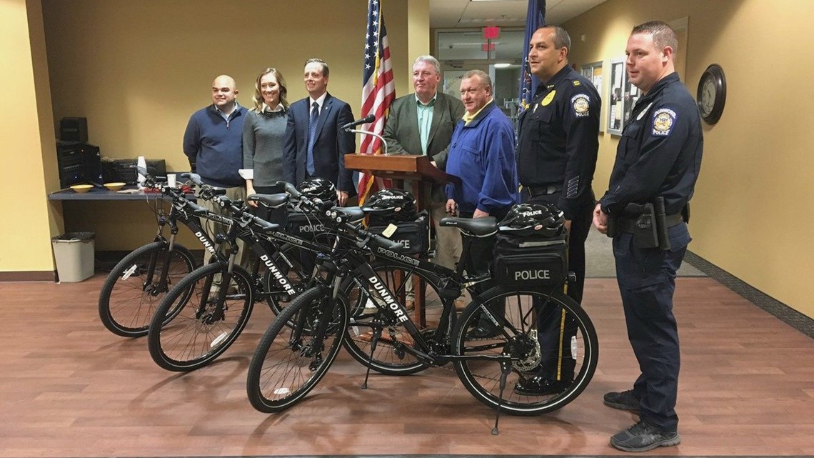 Patrol Bikes Donated to Dunmore PD | wnep.com