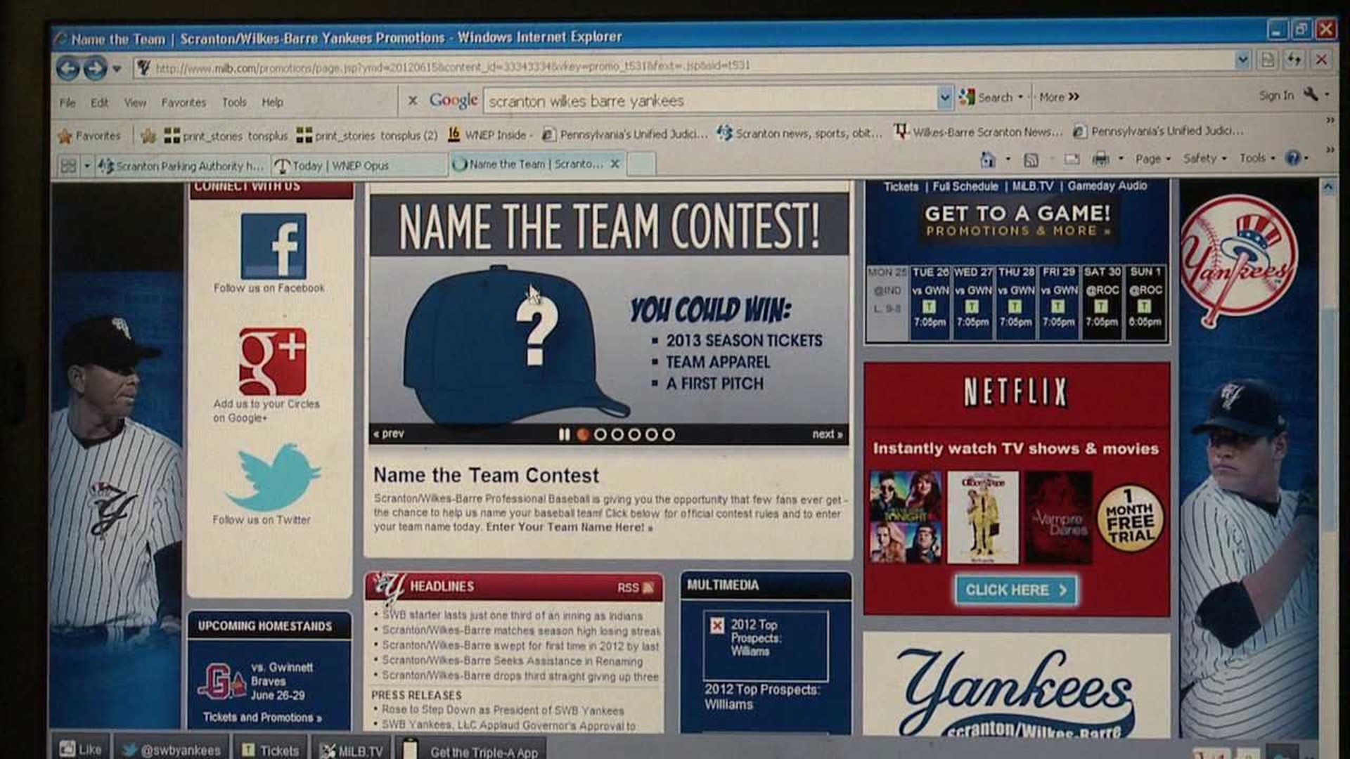 “Name the Team” Contest | wnep.com