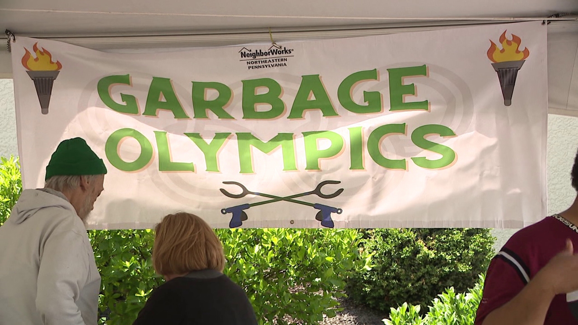 One person's trash is another's trophy at the 'Garbage Olympics' in ...