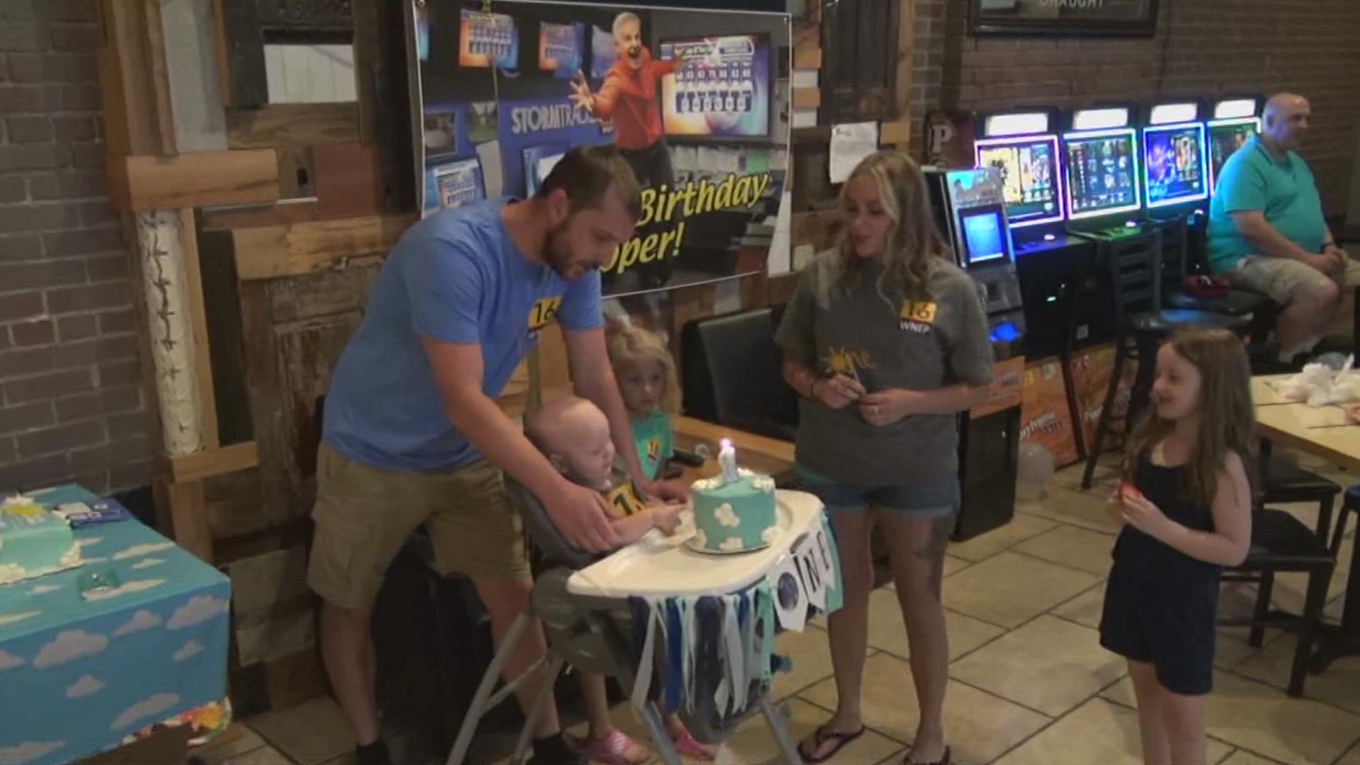 One-year-old boy celebrates first birthday with WNEP theme | wnep.com
