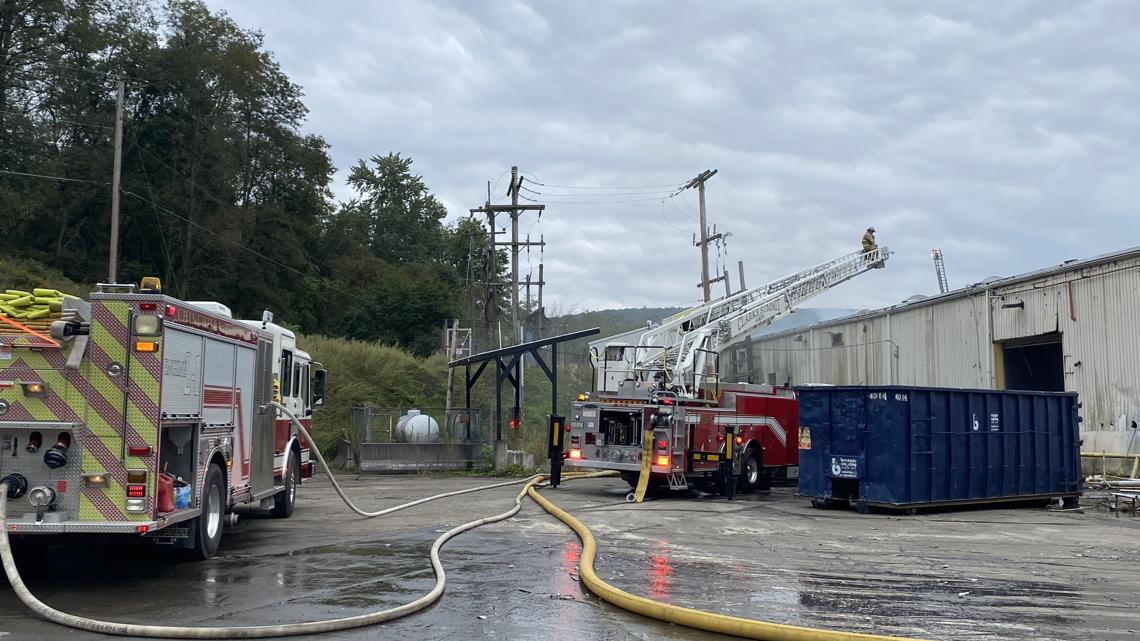 Fire damages warehouse in Ransom Township | wnep.com
