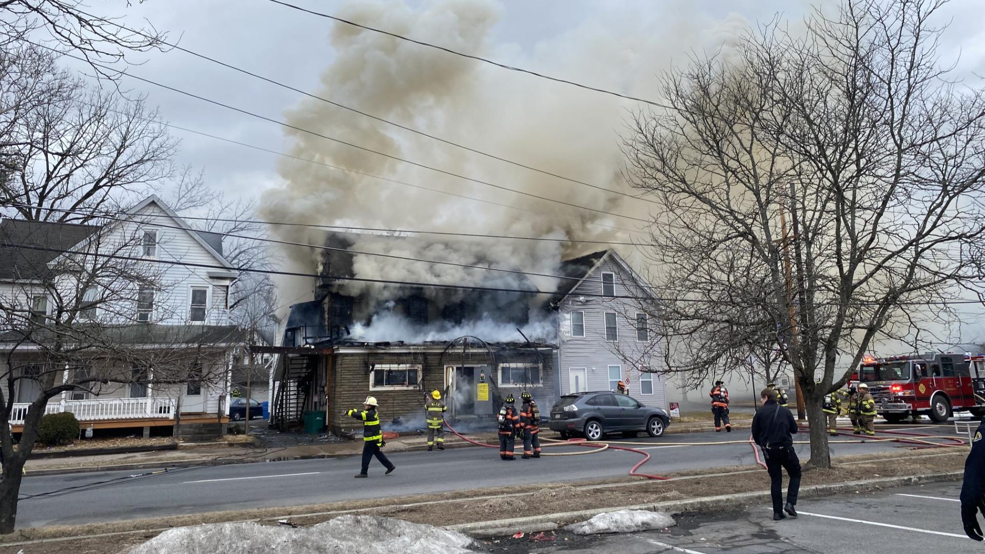Wander Inn Bar catches fire in East Stroudsburg | wnep.com