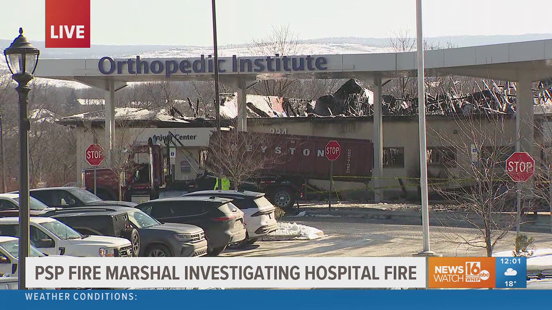 Investigators search for cause of fire at Lehigh Valley Hospital's ...