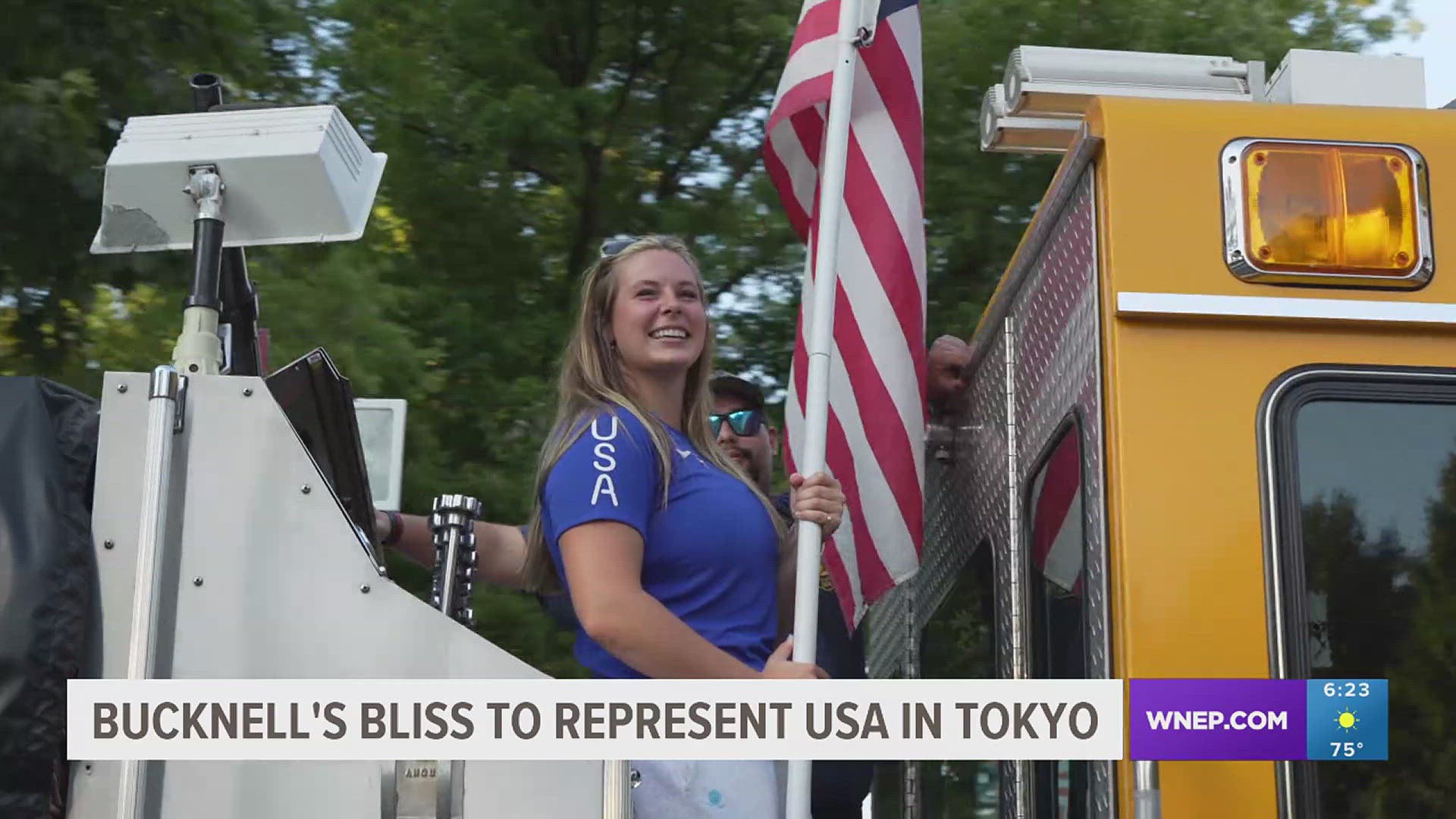 For the Red, White, Blue, and Bison Orange; Bliss to represent US at ...