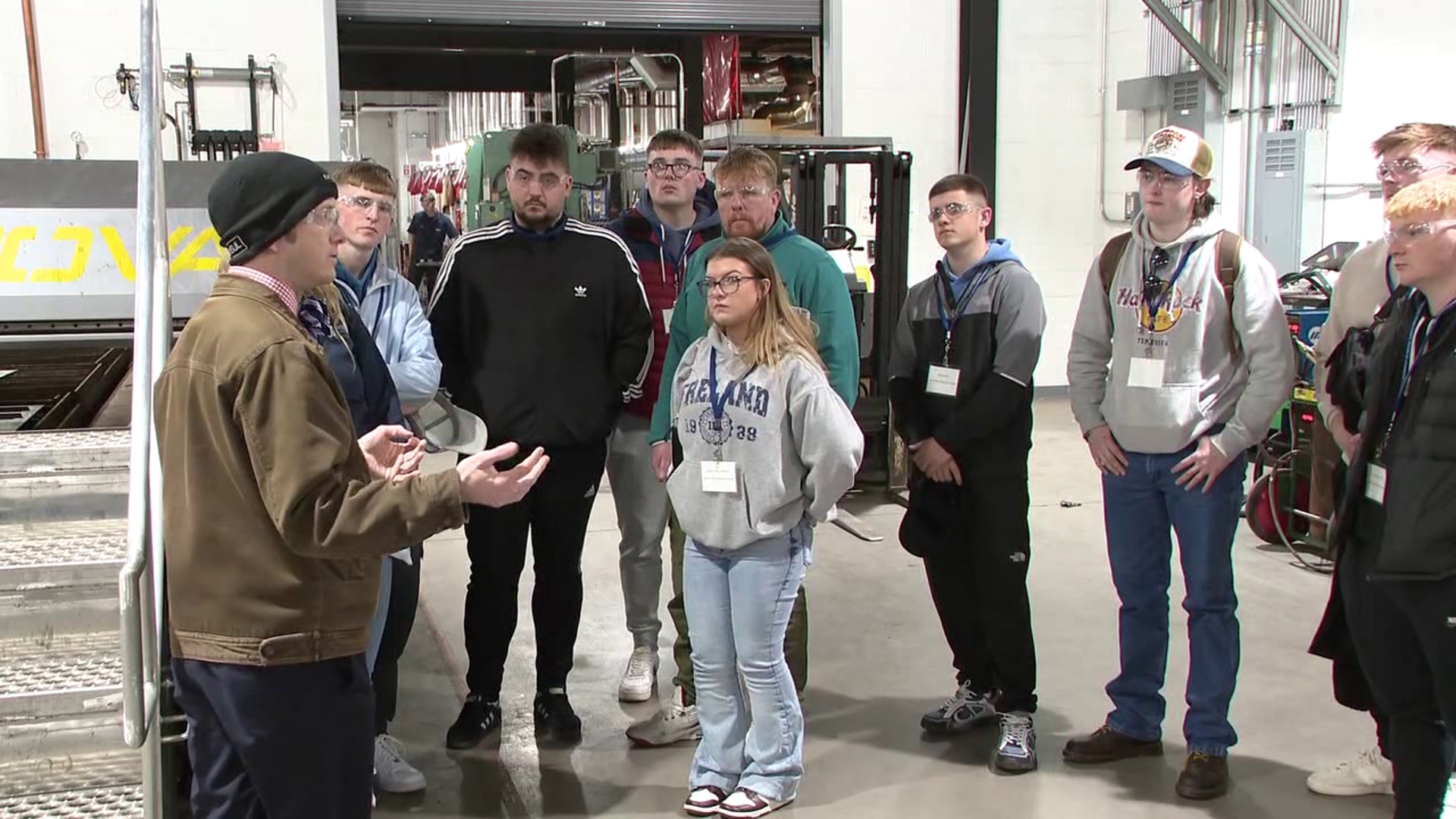 Northern Ireland students explore welding programs at Penn College ...