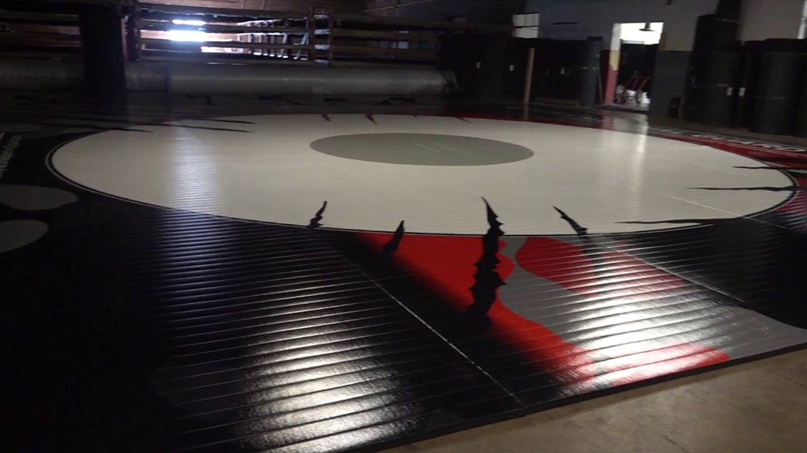 NCAA wrestling mats made by Northumberland County business | fox43.com