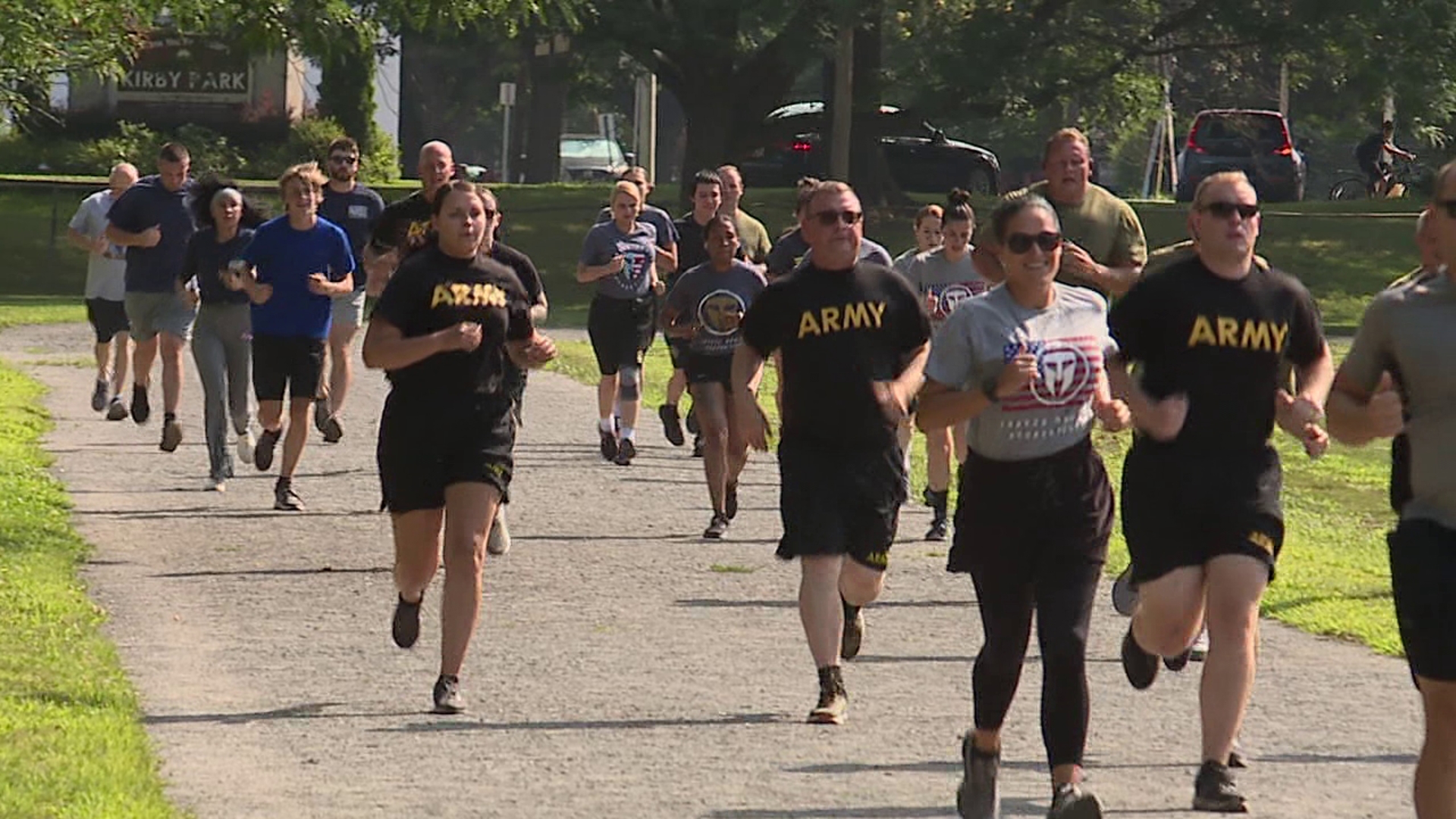 Cadets and law enforcement unite for Travis Manion workout tribute ...